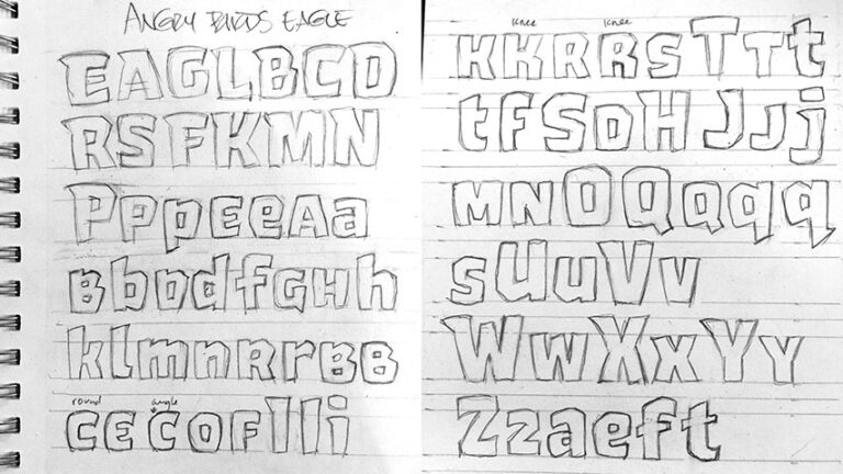 Rovio Game – Swell Type